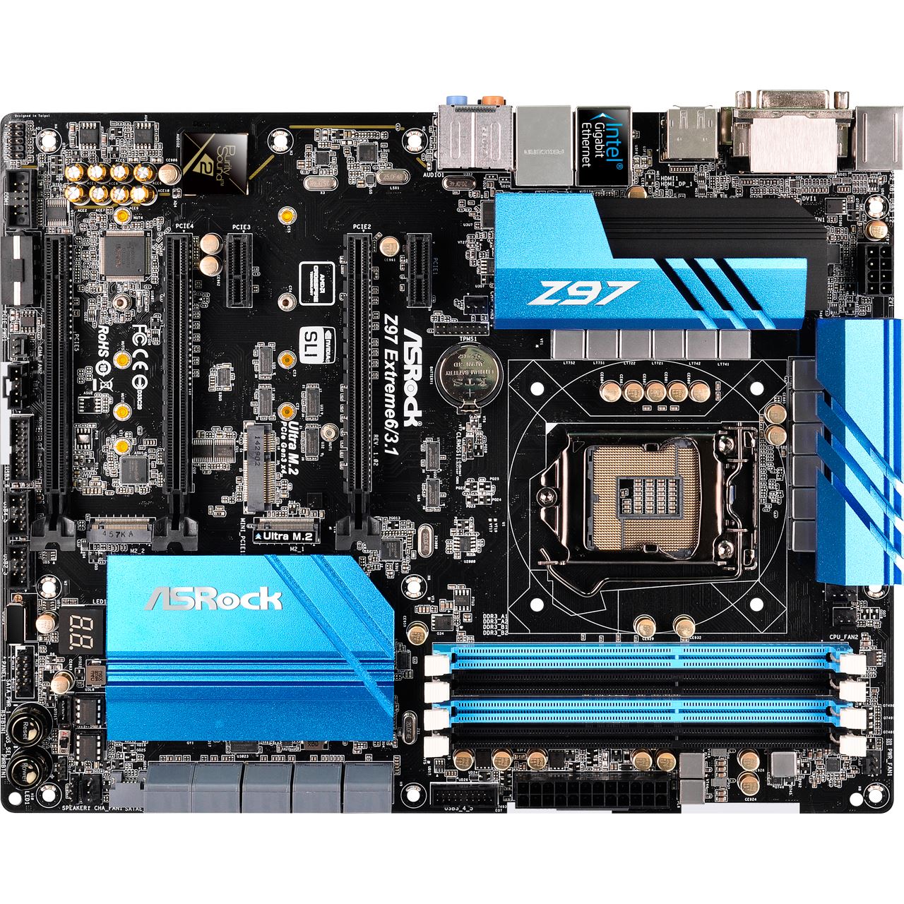 ASRock Z97 Extreme6/3.1 Intel Z97 So.1150 Dual